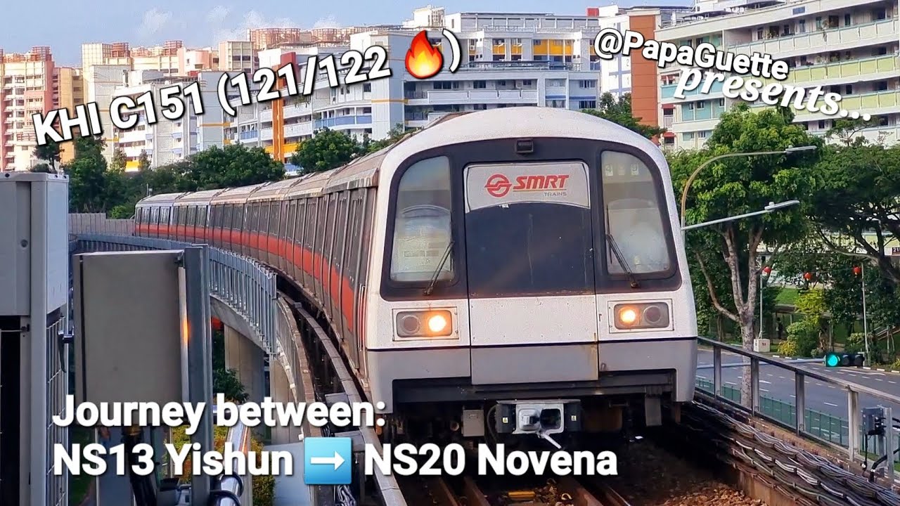 [Short Stay/Power Accel. 🔥] KHI C151 (Set 121/122) from NS13 Yishun to ...