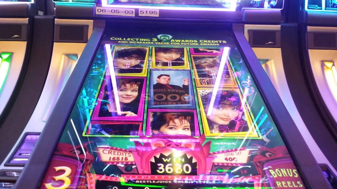 Beetle juice slot machine free spin. - YouTube