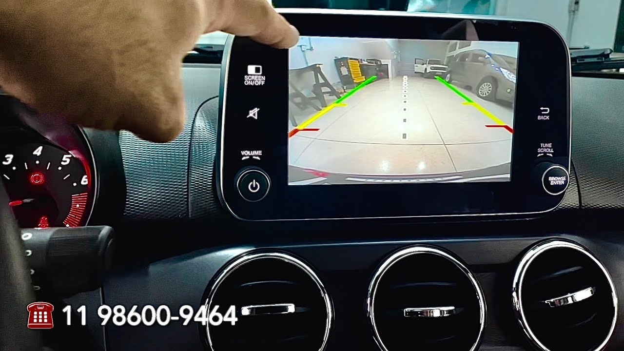 Acessórios Fiat Argo 2021- Instalamos Câmera de Ré Original Mopar e Luz ...