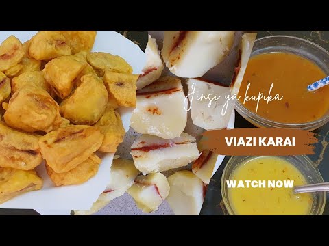 Mapishi ya Viazi Vya Karai - YouTube