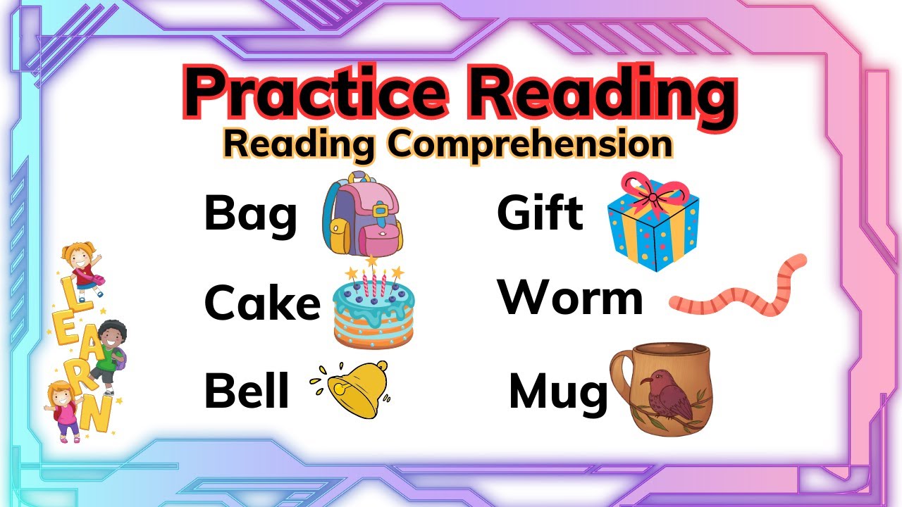 Reading Lesson for Kids | Reading Comprehension | Practice Reading # ...