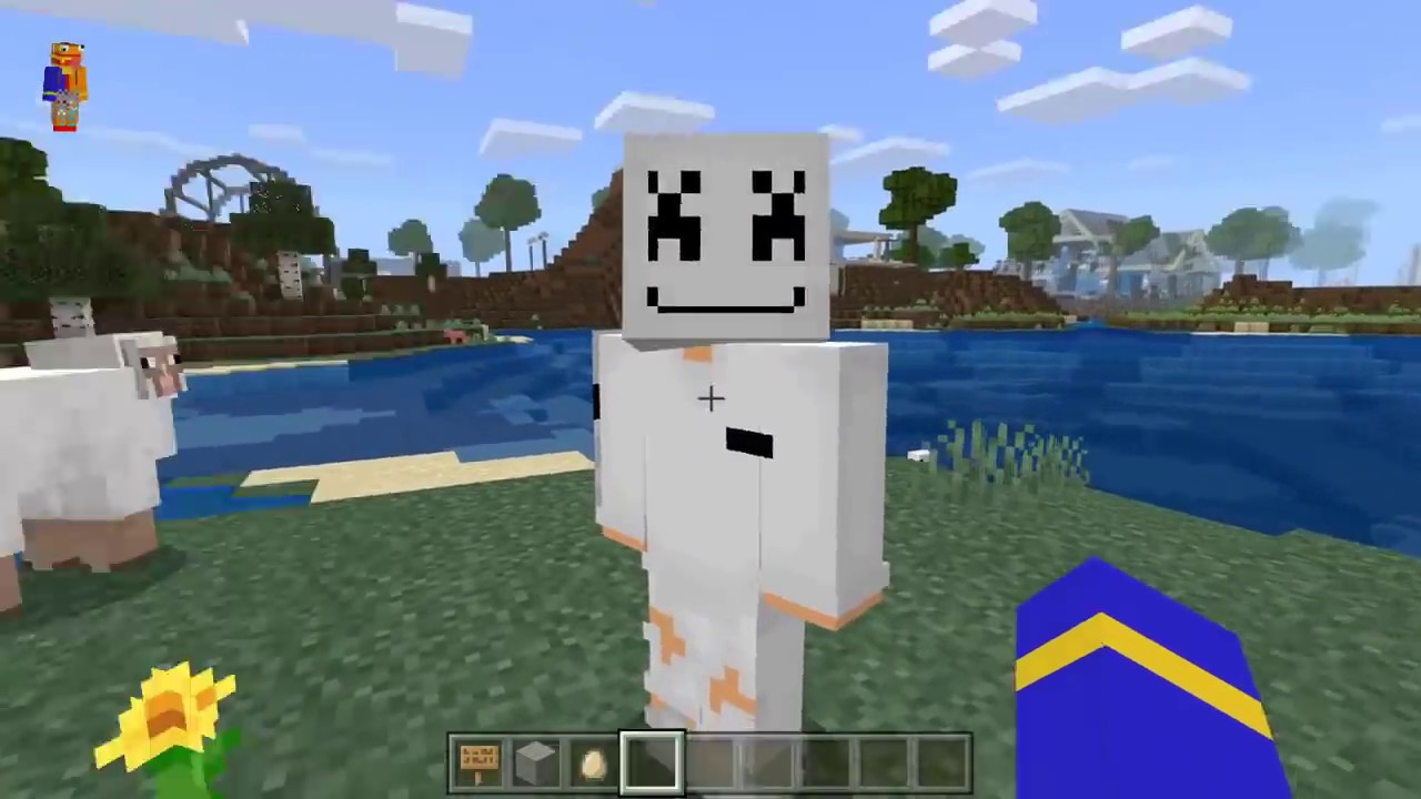 MARSHMELLO SAUTE D'UN IMMEUBLE SUR MINECRAFT !! - YouTube