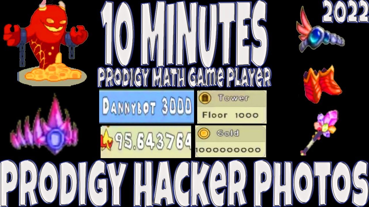 Prodigy Math Game | 10 MINUTES of Prodigy Hacker Photos! - YouTube