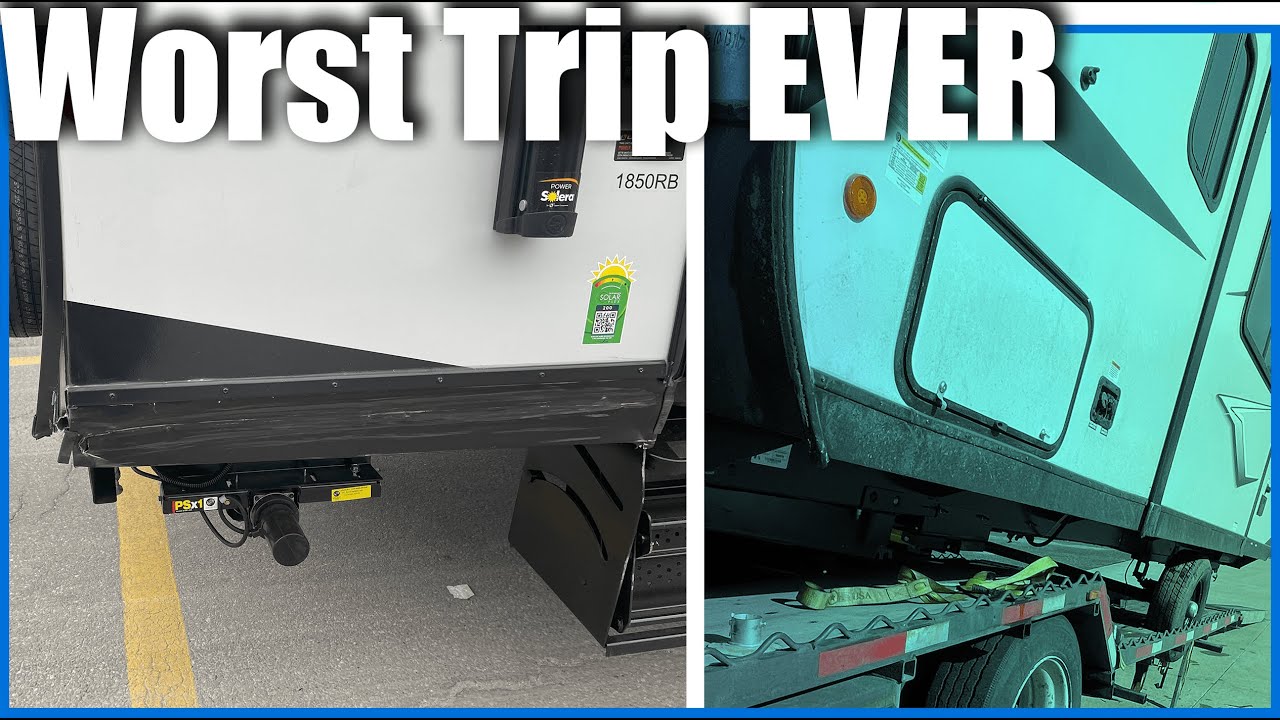 RV Transport | Worst Trip EVER.... Driver Damage x2 - YouTube