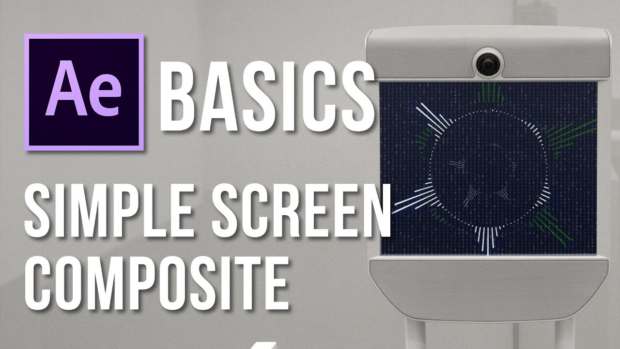 Simple Screen Compositing in After Effects - YouTube