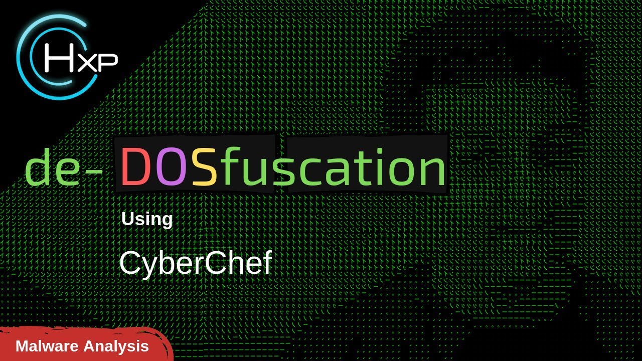Hiding Malicious code using windows CMD - Dosfuscation - YouTube