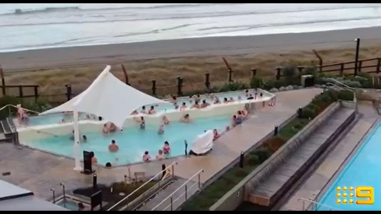 He Puna Taimoana New Brighton Hot Pools - Nine News Australia - YouTube