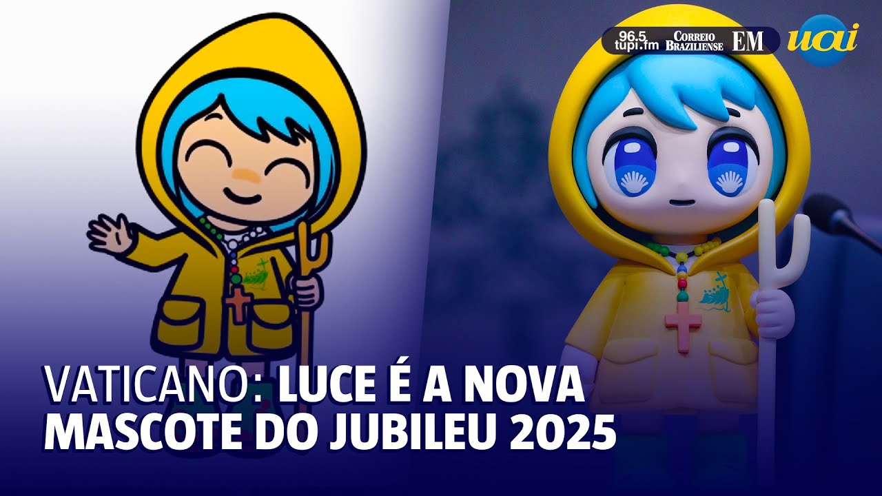 Conheça Luce: a mascote do Jubileu 2025 - YouTube