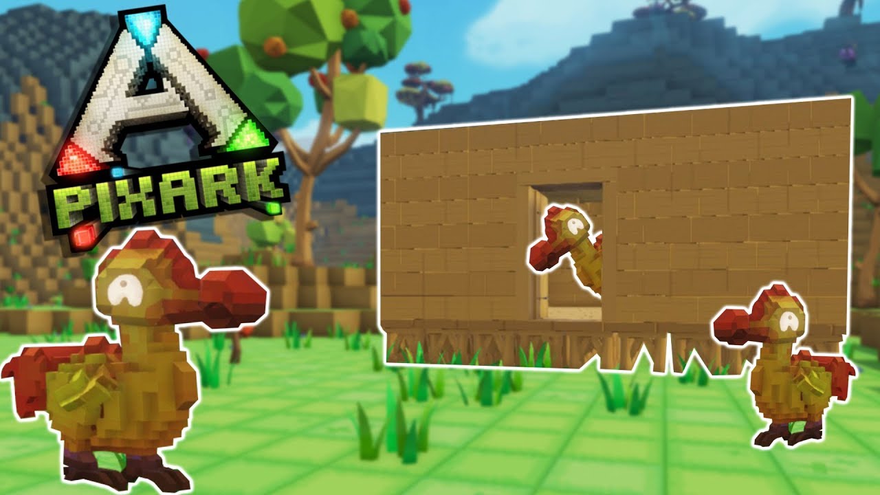 PixARK - TAMING ANIMALS! CREATING A DODO ARMY! - YouTube