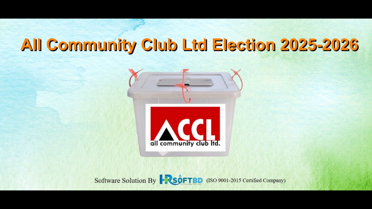 All Community Club Ltd Election 2025-2026 .. Live Streaming - YouTube