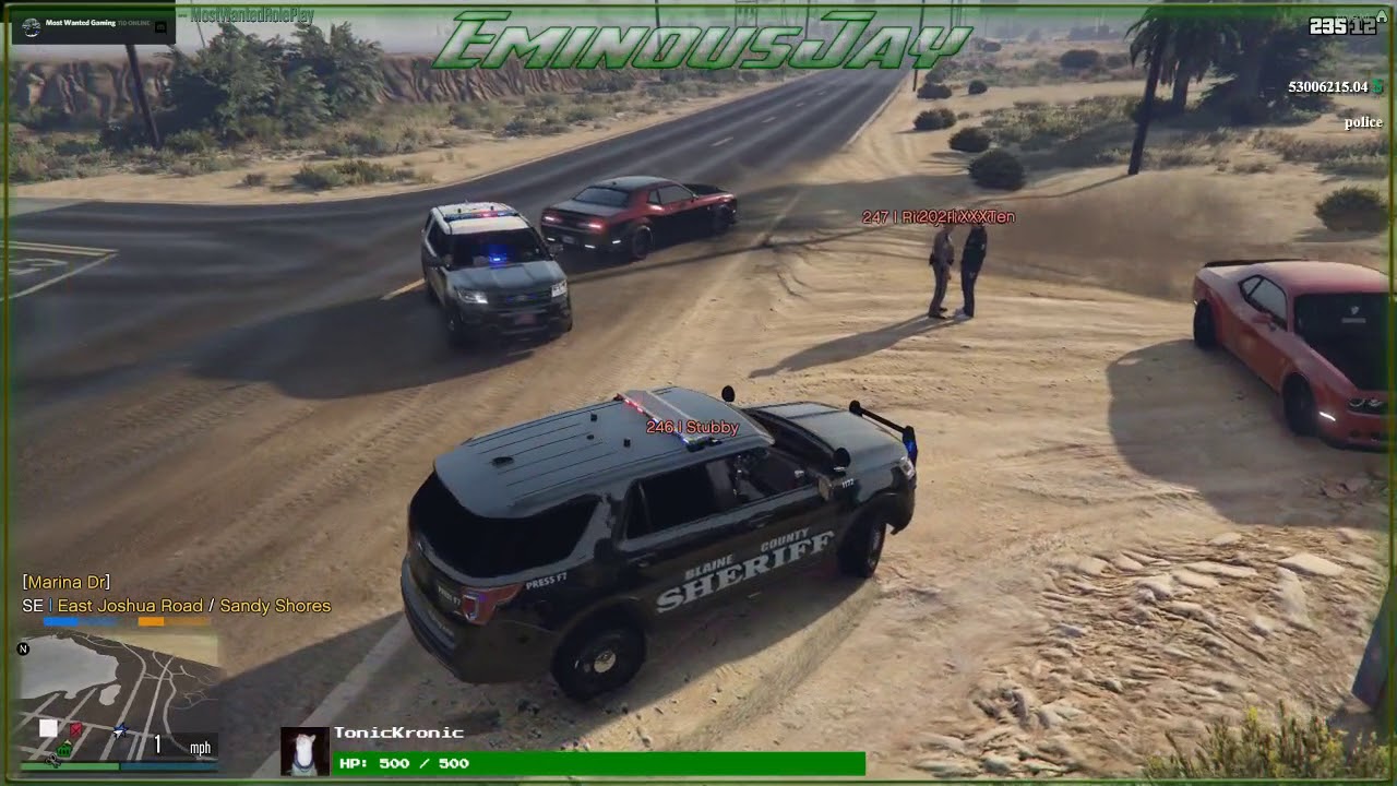 Sheriff Jay-GTAVRP-Most Wanted Roleplay 9-8-17 - YouTube