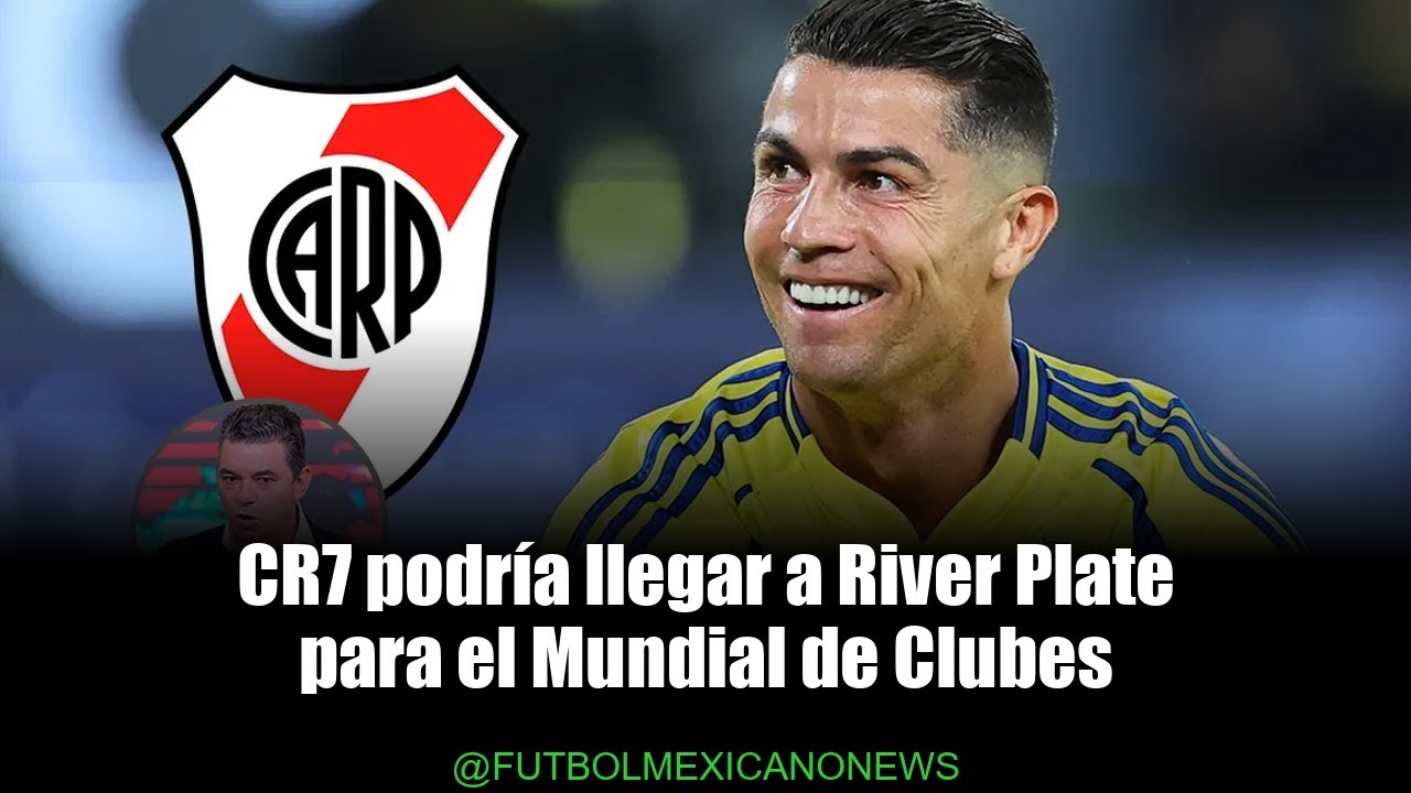 ¿Cristiano Ronaldo a River Plate? Gallardo no lo descarta - YouTube