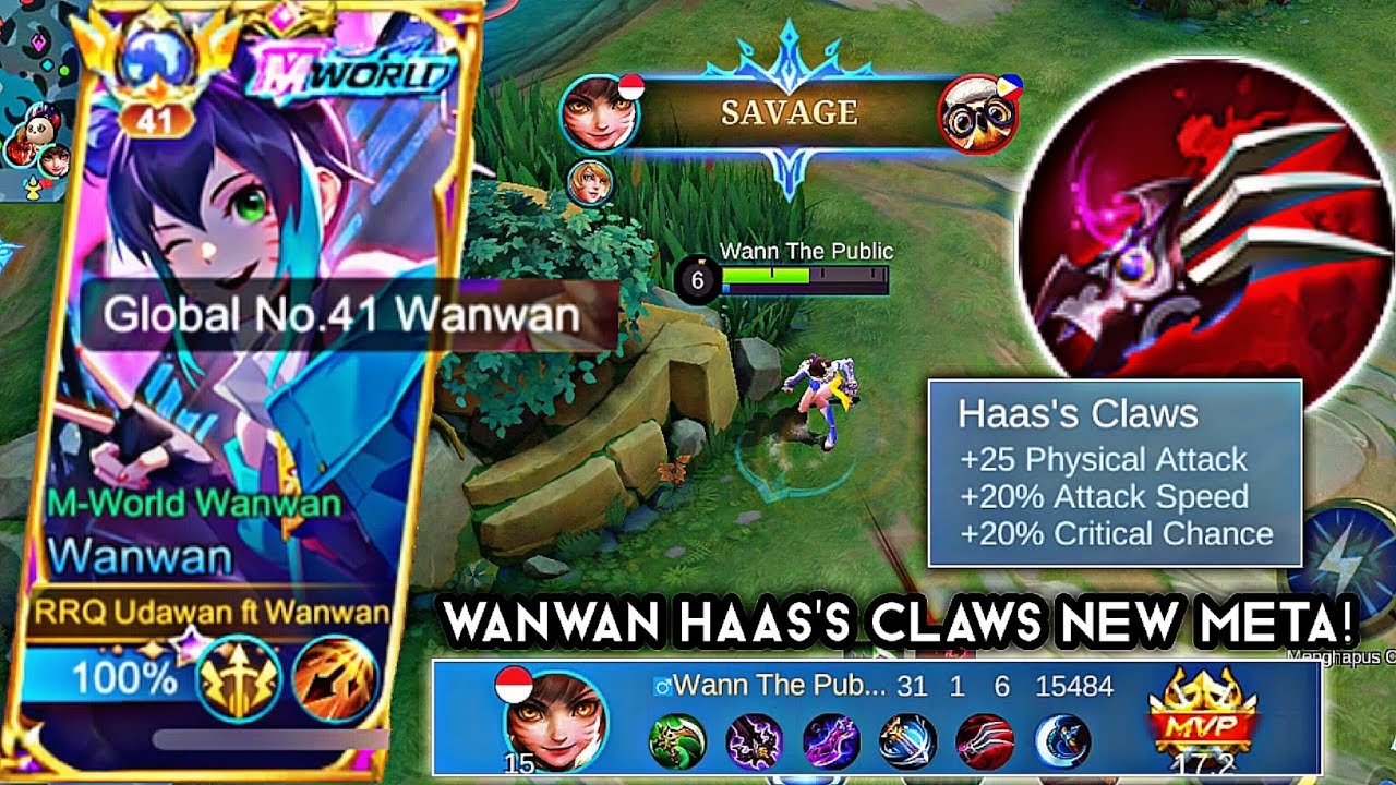 TEST HAAS'S CLAWS BUFF! SEMENJAK DI BUFF NI ITEM JADI BUILD WAJIB ...