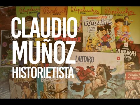 ¡Hola, me llamo Claudio Muñoz y soy Autor de Comics! - YouTube