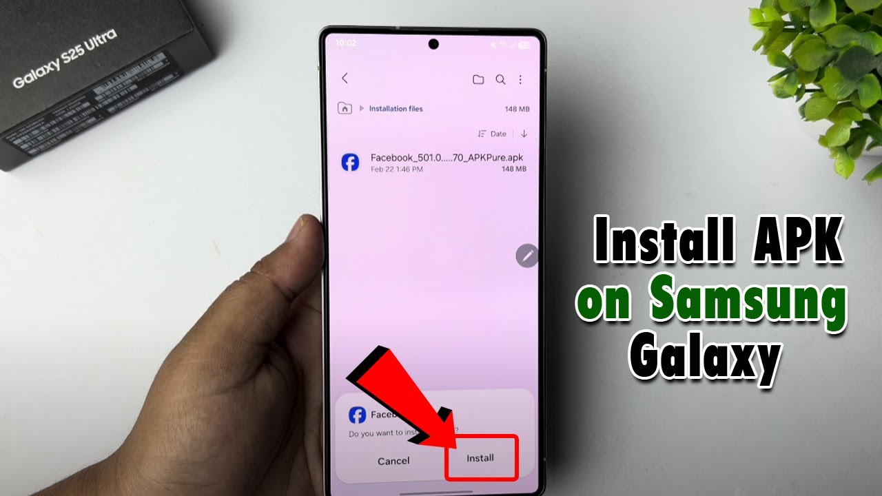How to Install APK on Samsung Galaxy Galaxy S25/ S25+/ S25 Ultra - YouTube