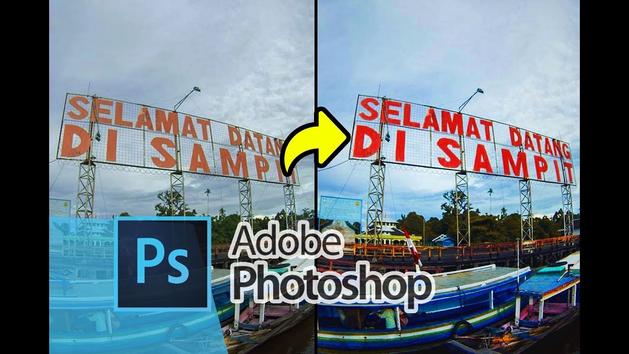 Cara color grading di photoshop - YouTube