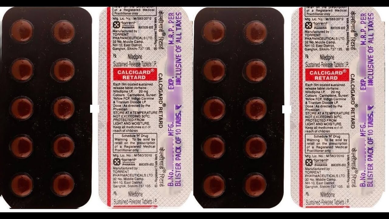 Calcigard Retard 20 Tablet use side effect review in tamil - YouTube