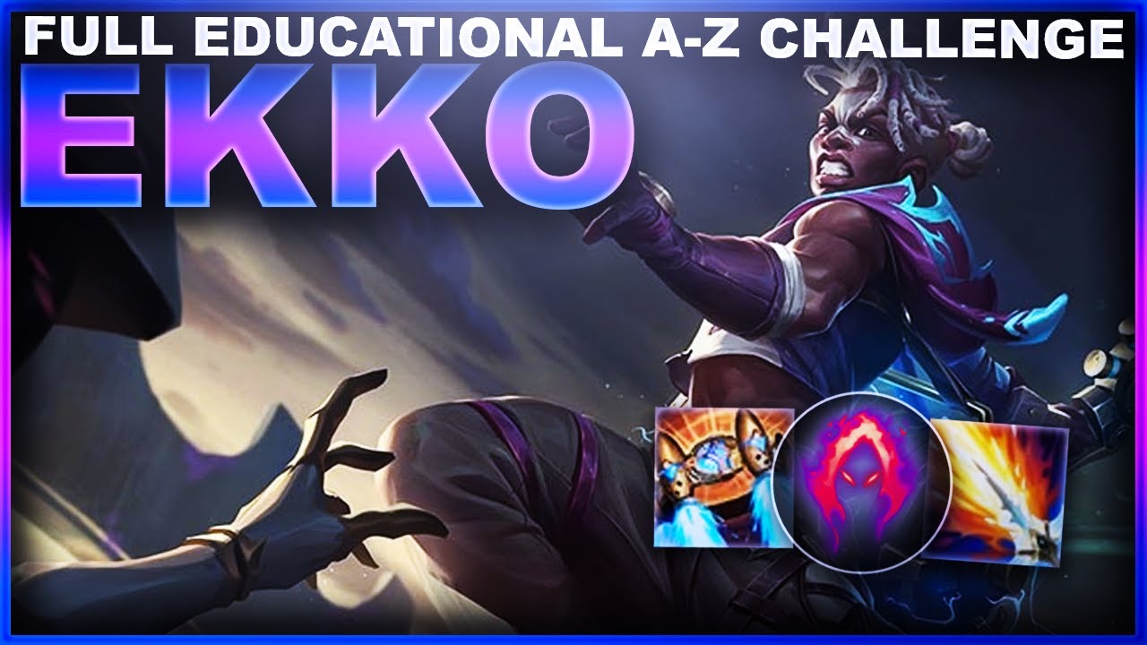 WHY YOU SHOULD PLAY EKKO TO CLIMB SOLOQ! | League of Legends - YouTube
