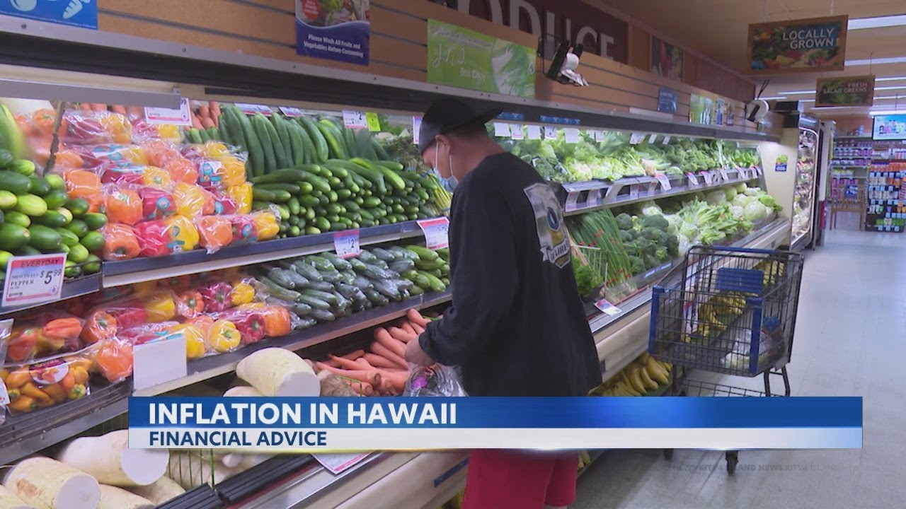 Inflation rates hit those living in Hawaii particularly hard - YouTube