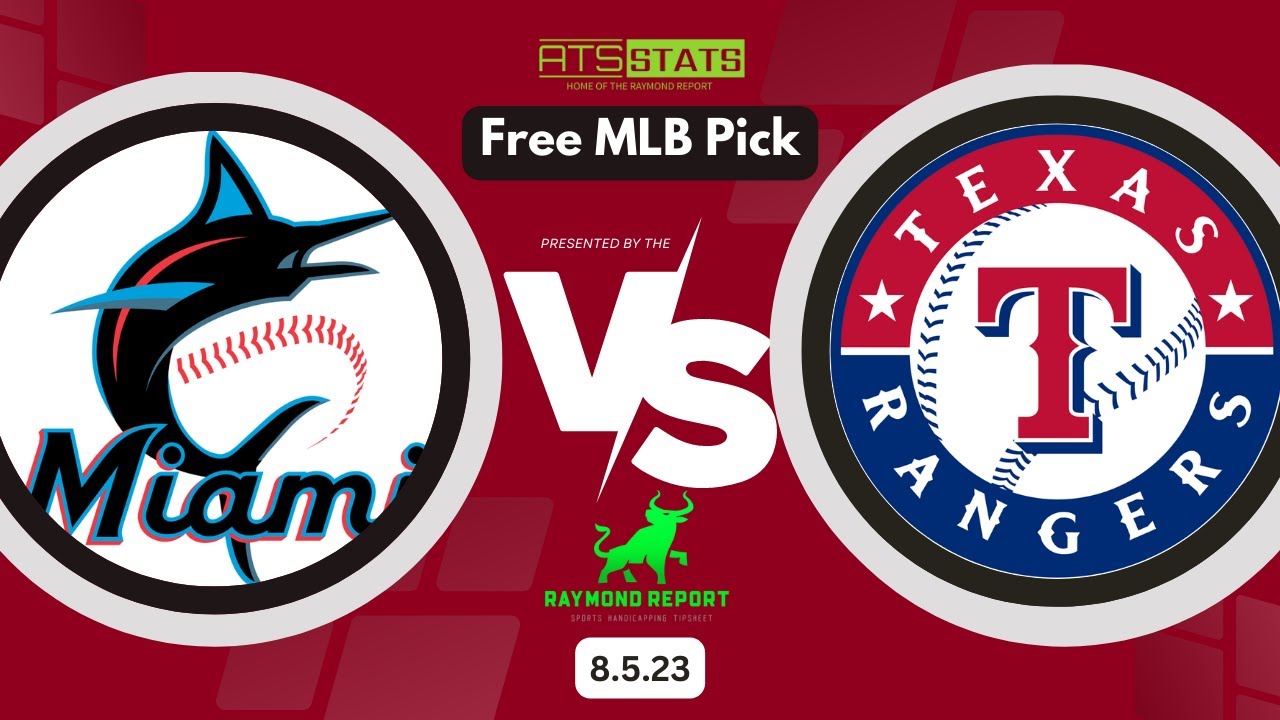 Miami Marlins vs Texas Rangers Prediction 8/5/23 - Free MLB Picks - YouTube