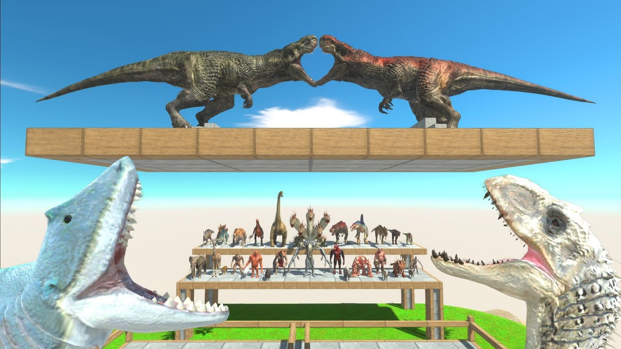 Which dinosaur will win this challenge? - Animal Revolt Battle ...