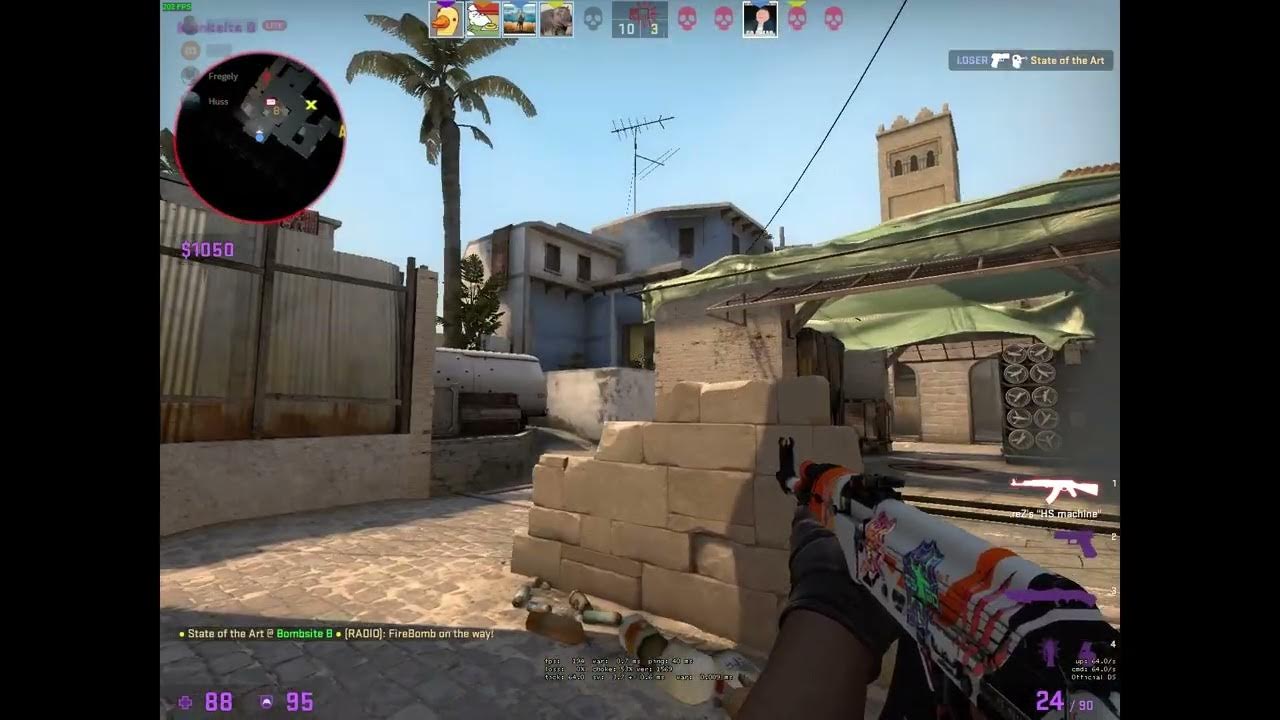 Spray Transfer 1v4 CSGO - YouTube
