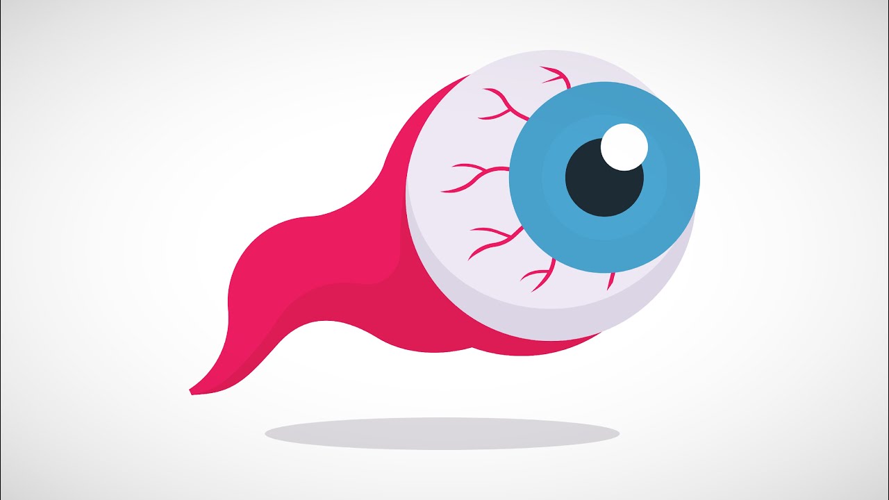 Create a Flat Design Human Eye with Inkscape - YouTube