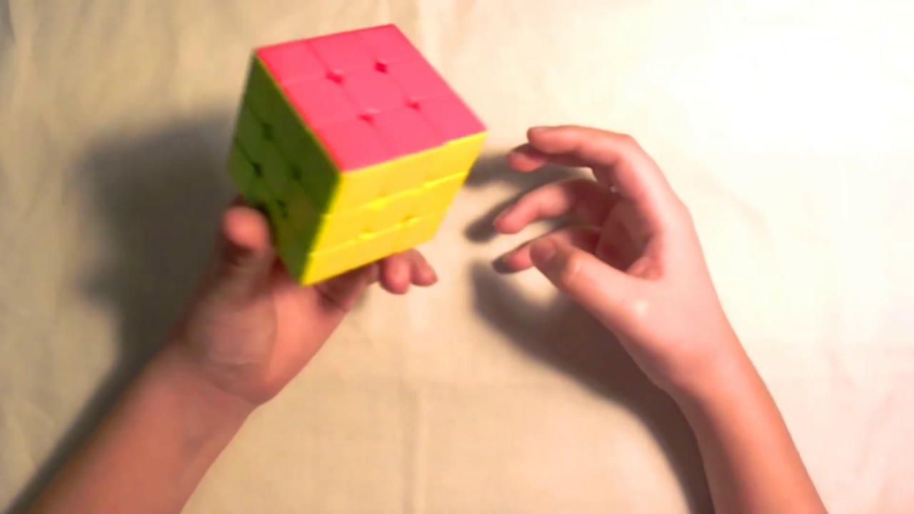 How to solve the 3x3 for beginners | part 1 - YouTube