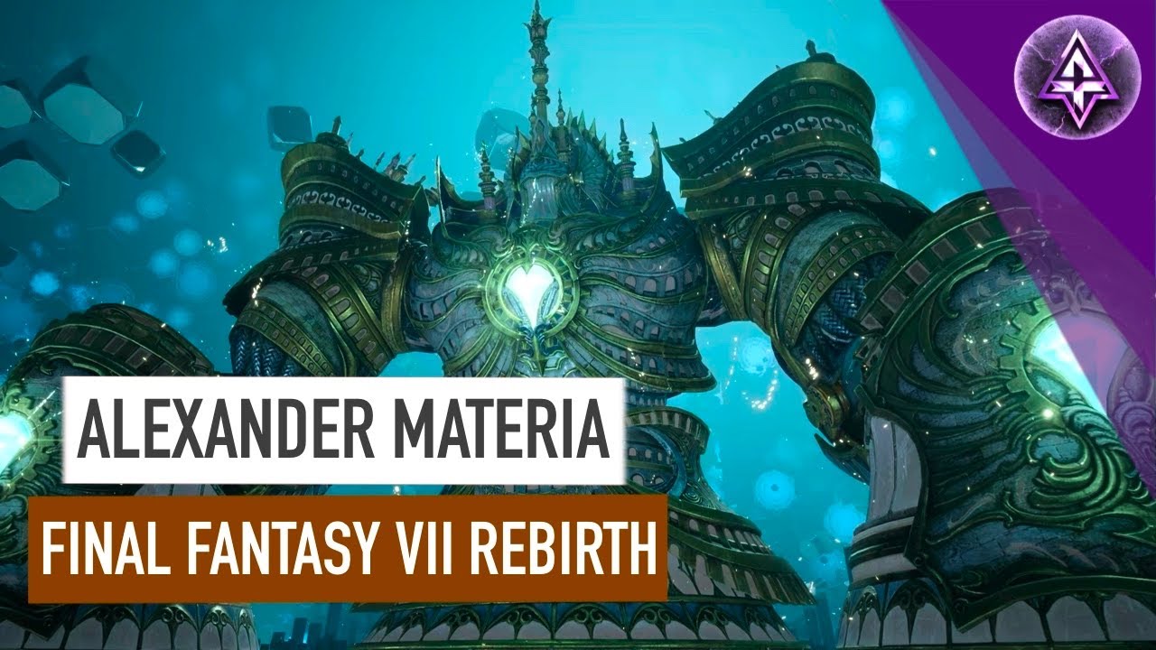 Final Fantasy VII Rebirth - Unlocking The Full Strength Alexander ...