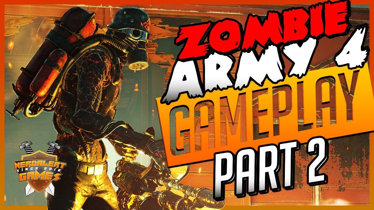 ZOMBIE ARMY 4 GAMEPLAY Deutsch Part 2 BORIS HEADSHOT CAPTAIN - YouTube