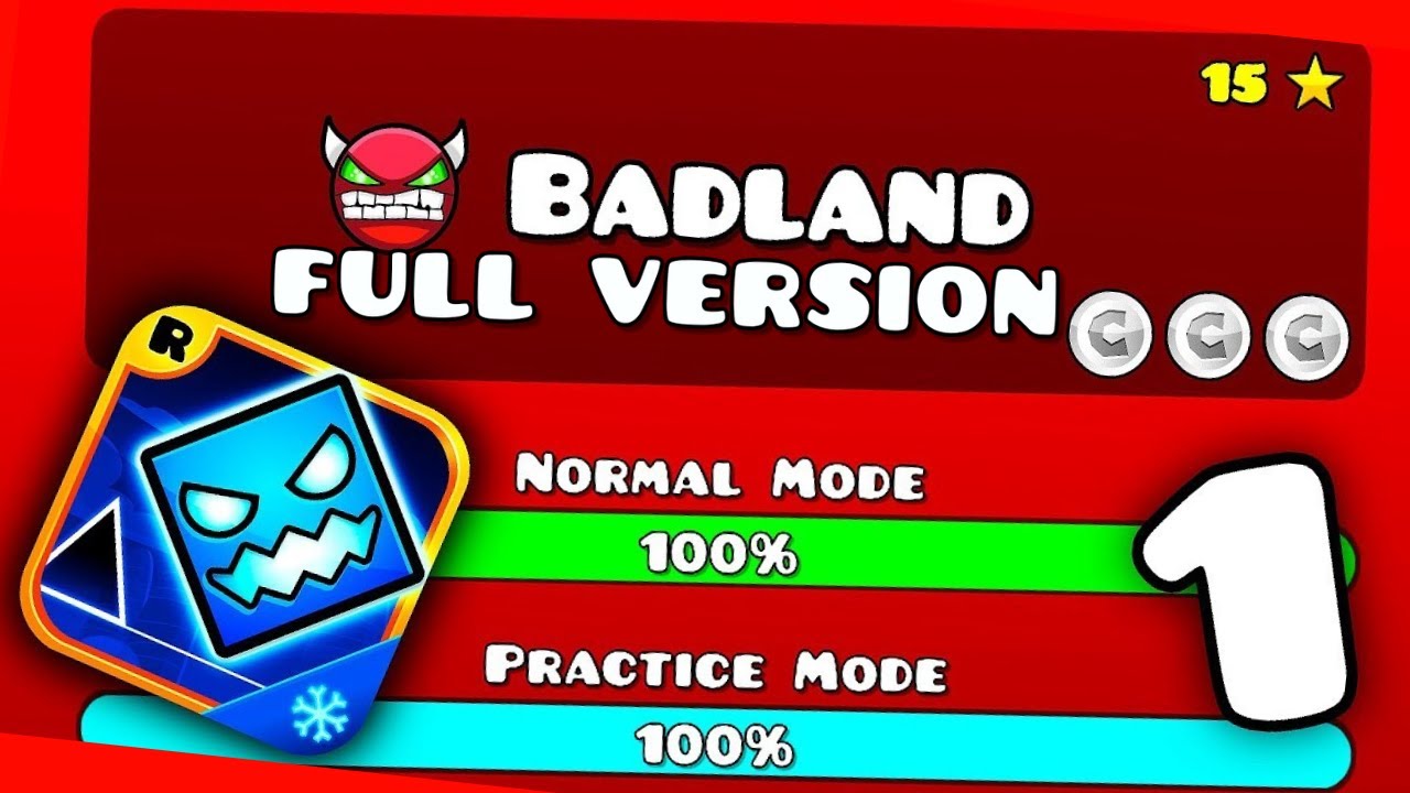 Badland Full Version! | Special Video | Geometry Dash 2.2 Beta - YouTube