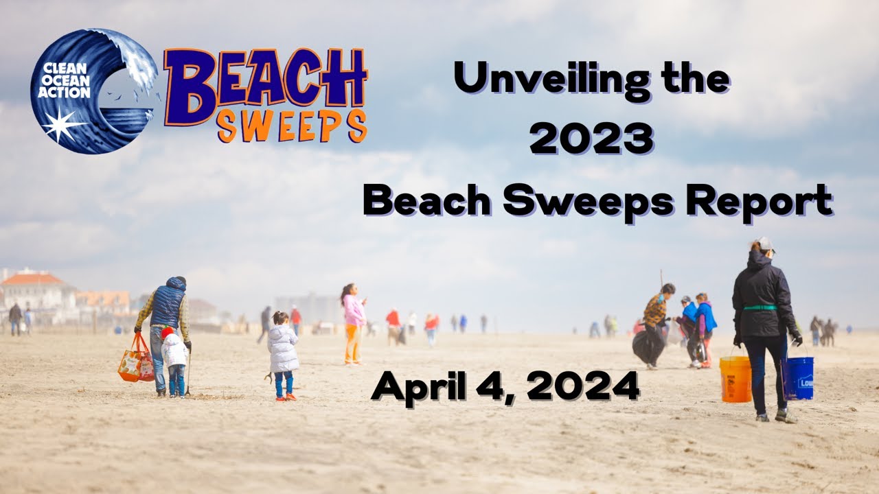 COA 2023 Beach Sweeps Annual Report Press Conference - YouTube