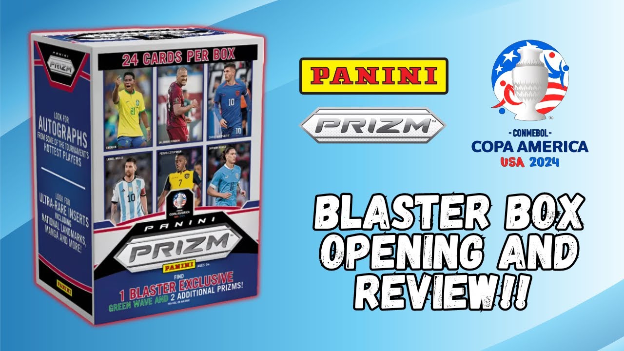 Panini Prizm Copa America 2024 blaster box opening! - YouTube