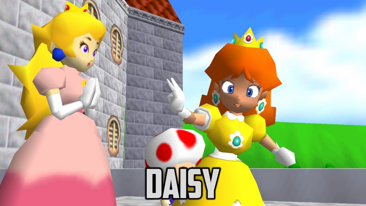 ⭐ Super Mario 64 PC Port - Princess Daisy (Modern Mix) - YouTube