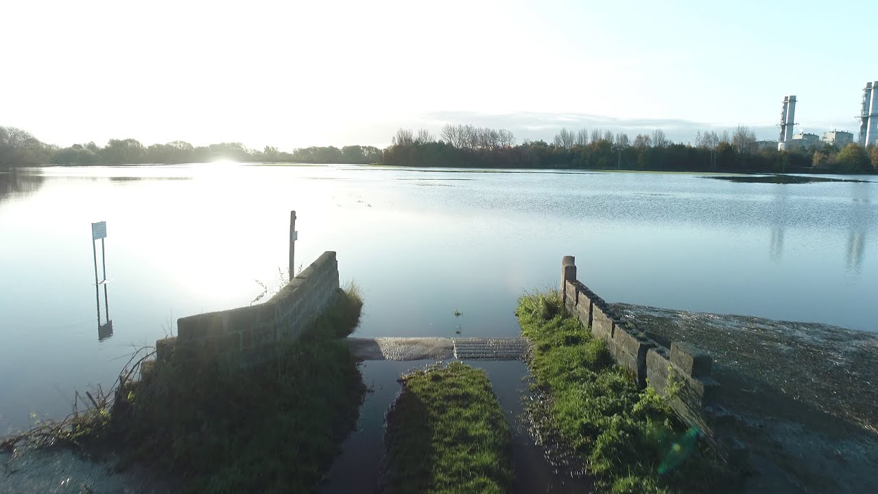 Averham Flooding Near Kelham in Nottinghamshire 2019 by Drone in 4K ...