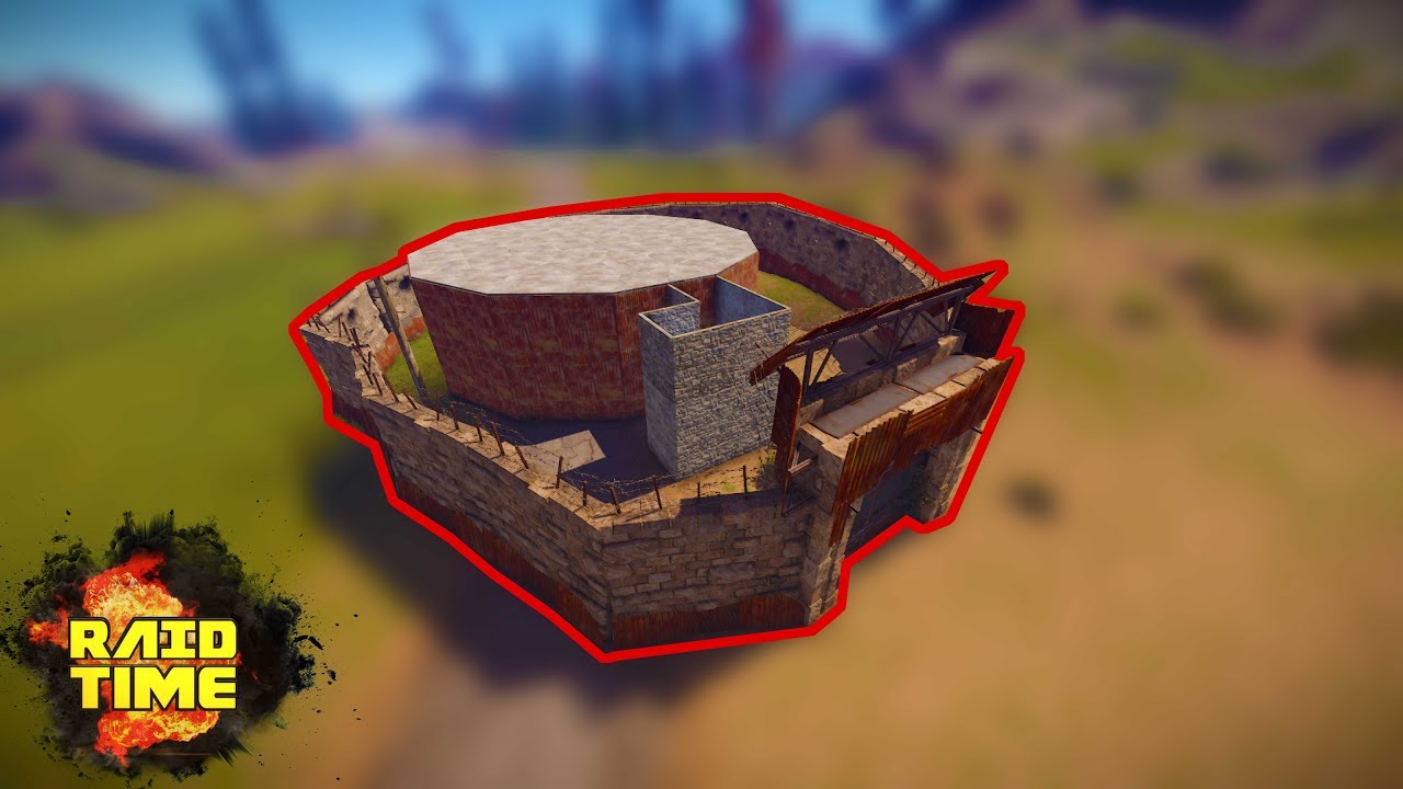 Rust Raids: Unfinished base! [CZ/SK] - YouTube