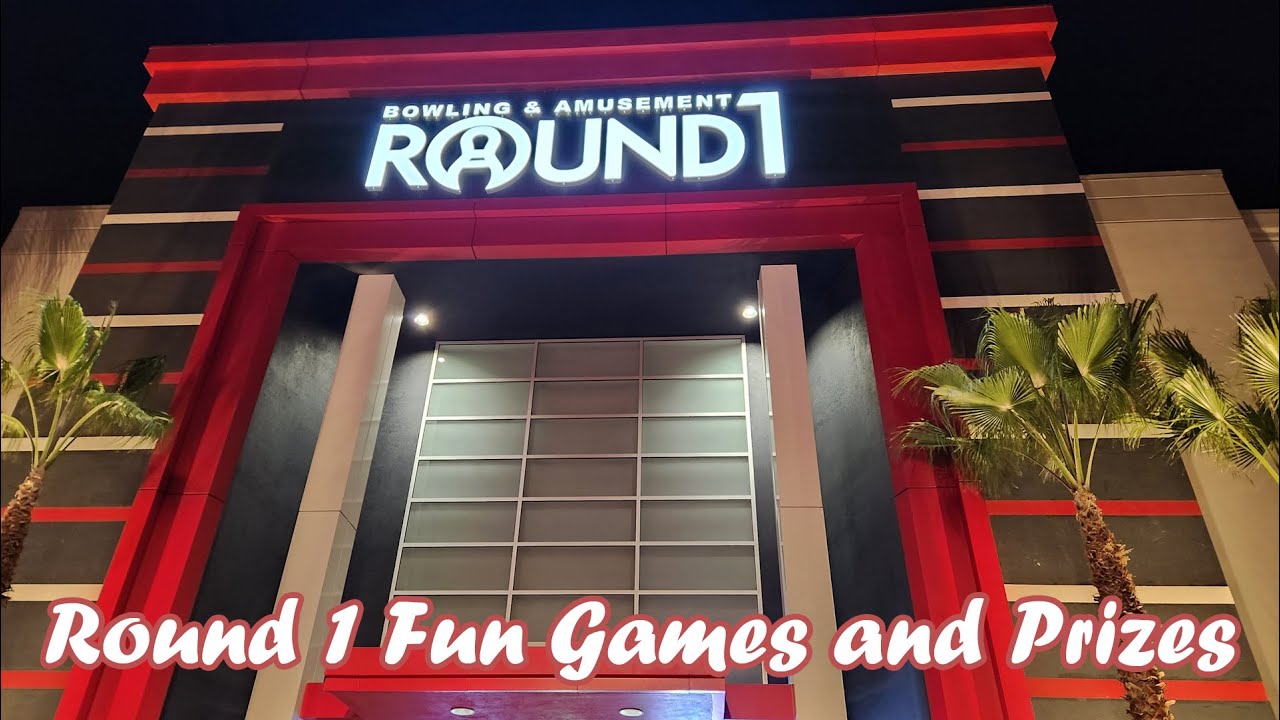 Round 1 Fun Games and Prizes - YouTube