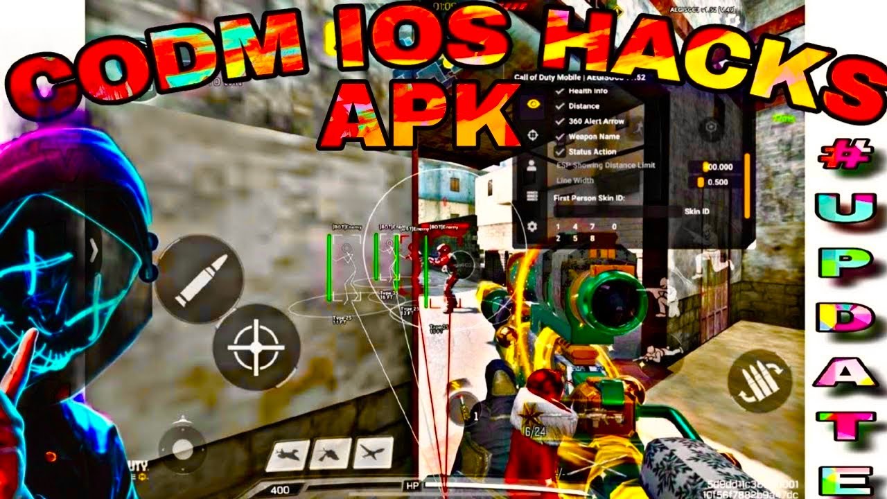 LATEST HACK/MOD MENU COD MOBILE ESP +WALLHACK +AIMBOT+SKIN || COD ...