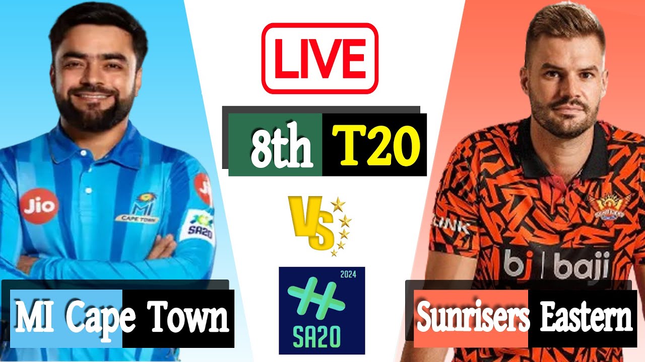 SA20 Live 2024 | MICT vs SEC 8th Match | Live Cricket Match Today | T20 ...