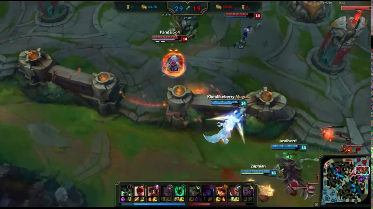 God Fist Lee Sin Game Highlights #1 - YouTube