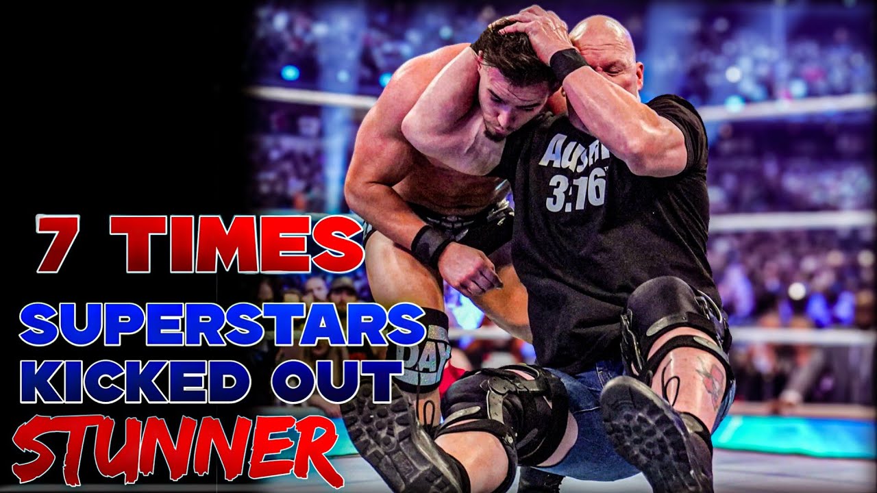 7 Times WWE Superstars Kicked Out of Stone Cold’s Stunner - YouTube