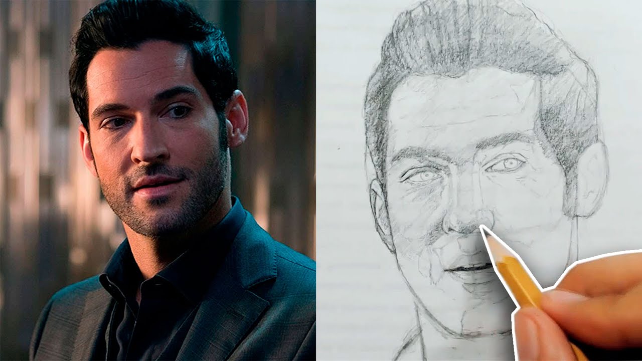 Dibujo a Lucifer con el Metodo Loomis | Proceso EN TIEMPO REAL - YouTube