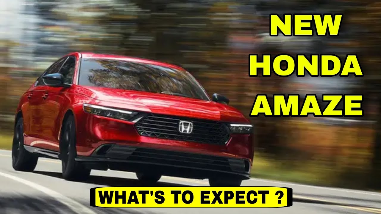 New Honda Amaze launch confirmed | New generation Honda amaze 2024 to ...
