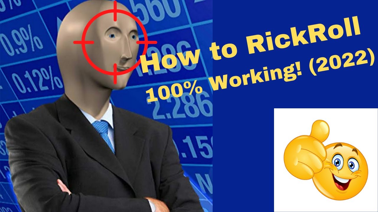 How to Rickroll Someone with Computer Shortcuts - YouTube