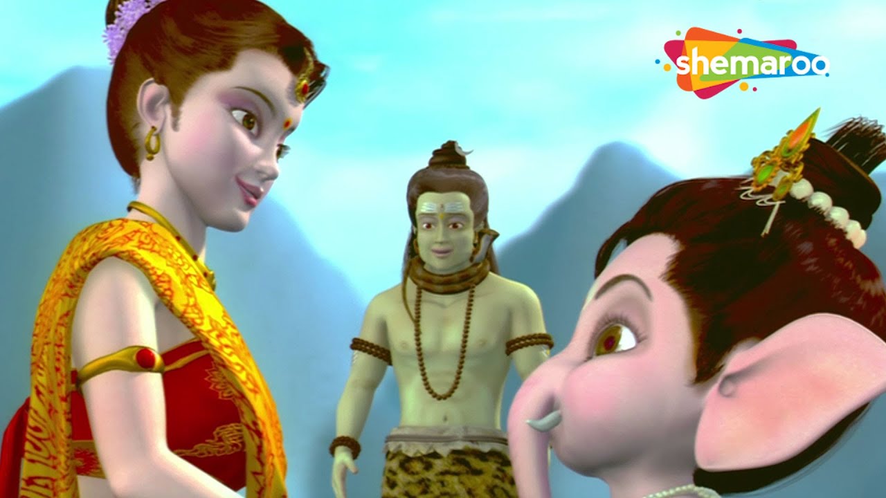 Bal Ganesh Birth Story | 3D Hindi Kahaniya | Bal Ganesh - YouTube
