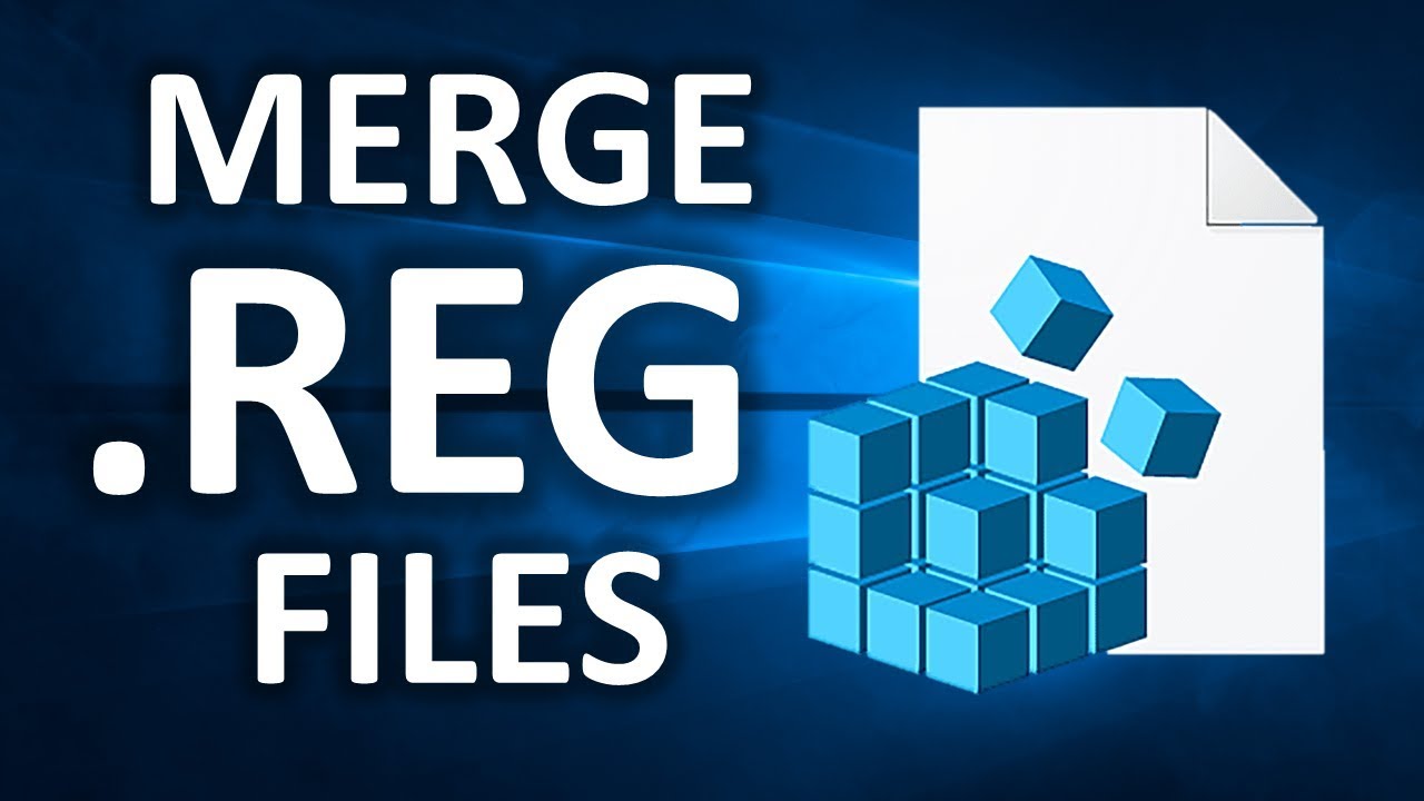 How To Merge Multiple reg Files Into One without Any Software YouTube how-to-merge-multiple-reg-files-into-one-without-any-software-youtube