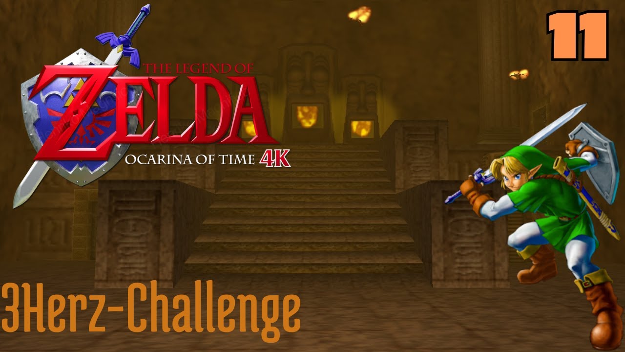 The Legend Of Zelda Ocarina Of Time 3 Herz Run #11 Es geht Rein in den ...
