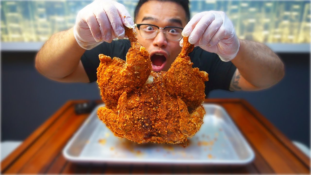 CHINESE FRIED CHICKEN - EXTRA SPICY RECIPE - YouTube