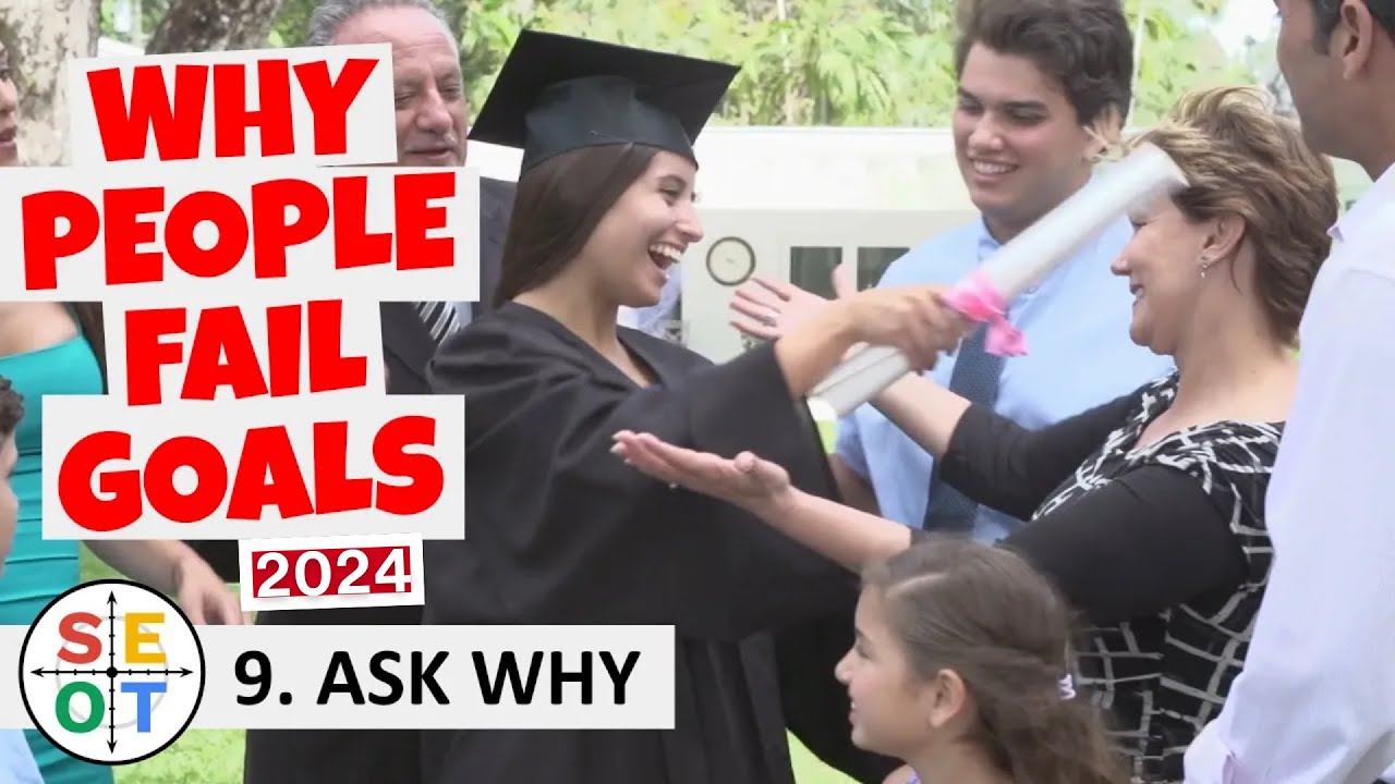Why People Fail Goals: Success Tip 9 - Ask Why - Goal Setting 2024 ...