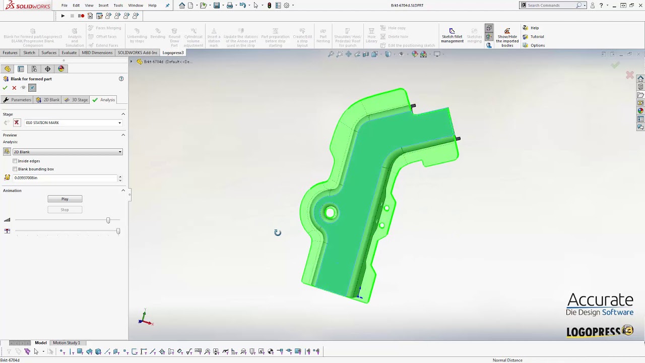 LogoPress Flatten Blank Overview - YouTube